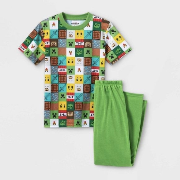 Pajamas | Minecraft 2pc Pajama Set Size 1214 Nwt | Poshmark